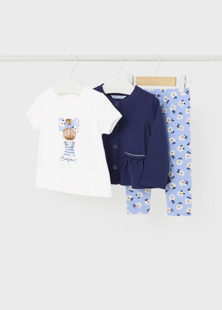 Conjunto 3 Piezas – Aguamarina baby